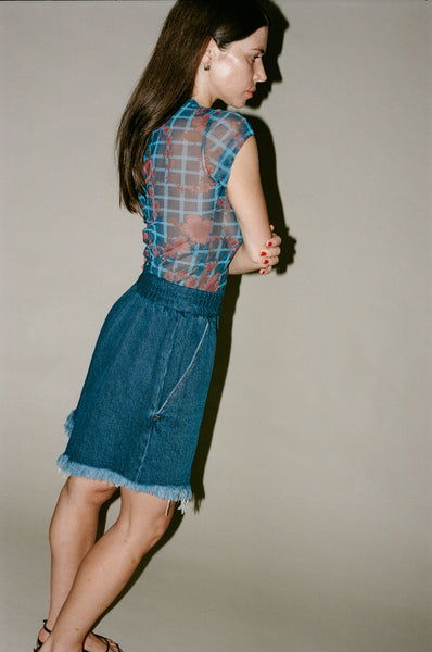 Rachel Comey Revis Short in Dark Indigo | NONNA